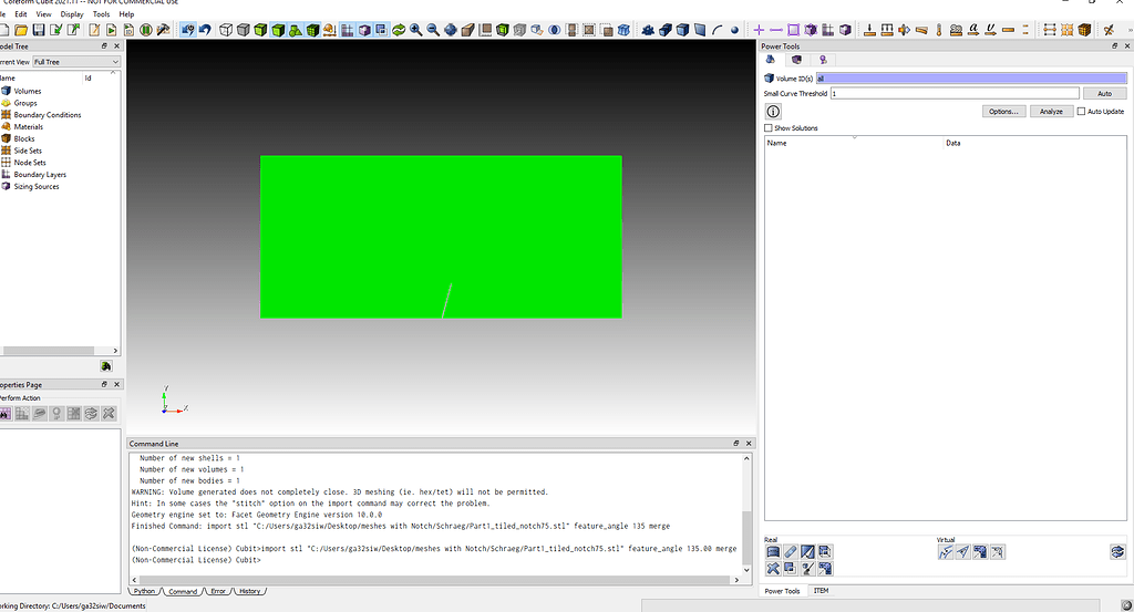 Mesh from 2D stl - Meshing - Coreform Forum